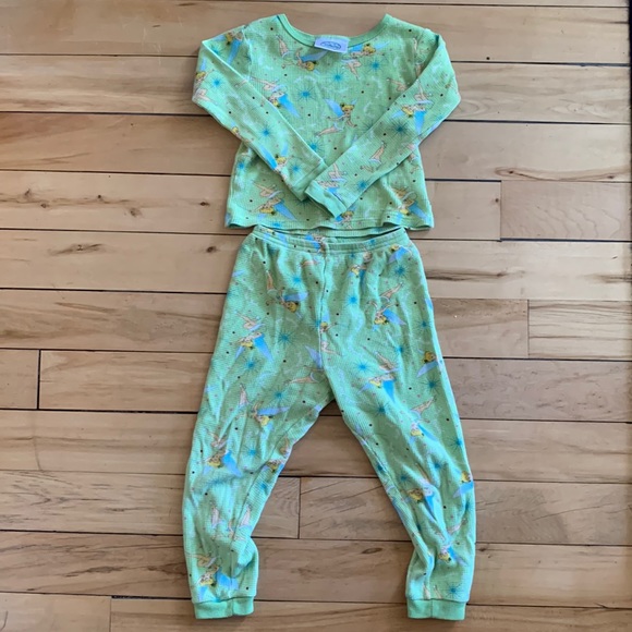 Disney | Pajamas | Disney Fairies Tinkerbell Girls Pajamas | Poshmark
